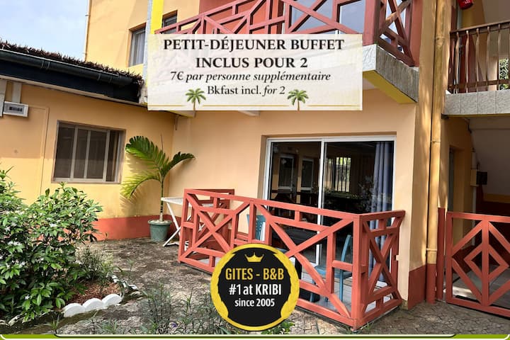 Appart' 1ch/4p Rdc Piscines Restaurant Plage -10% - Cameroon
