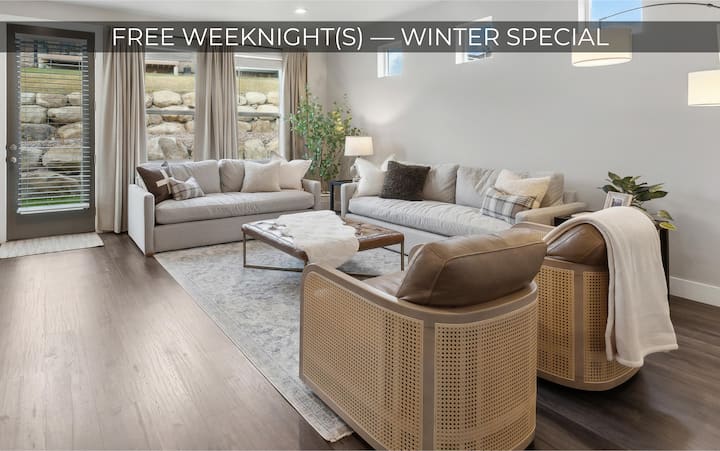 Free Weeknights | 2 Suites | Hot Tub | Arcade - Midway, UT