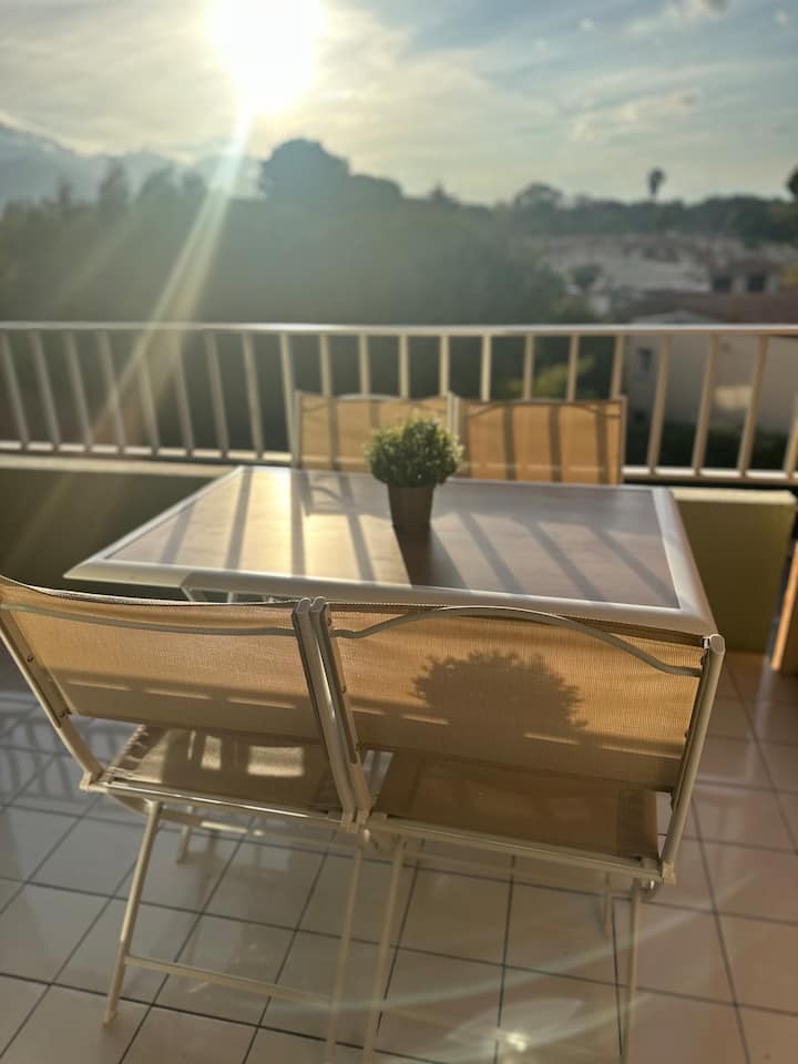 Charmant Appart Proche Plages Avec Vue Montagnes - Argelès-sur-Mer