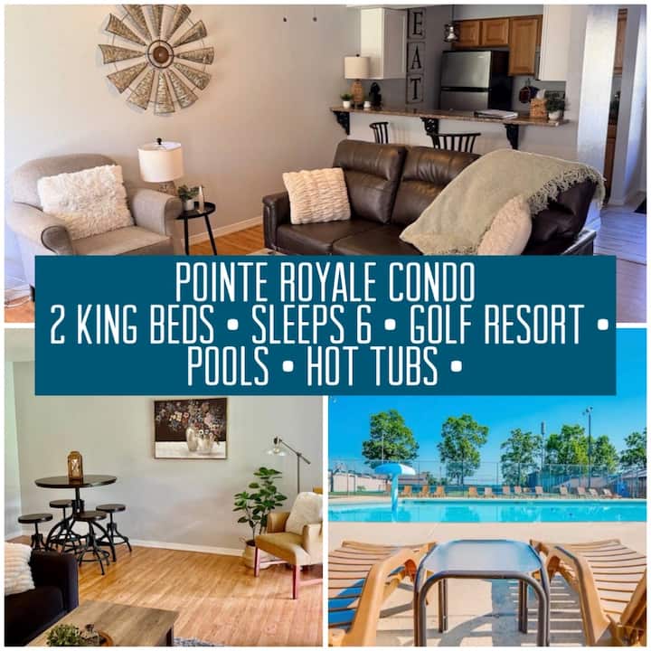 2 King Beds • Sleeps 6 • Step Free Ground Floor - Branson, MO