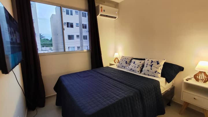 Ap Prox. Aeroporto | Piscina, Wi-fi, Elevador. - Manaus