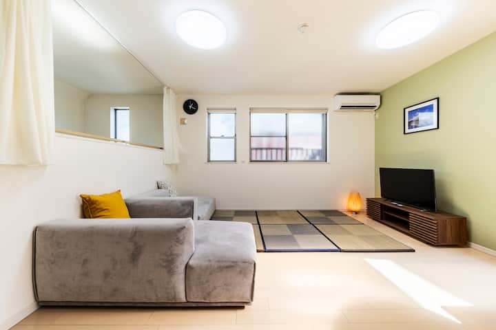 Spacious 3br Winter Hideaway, 4m>train, 15m>haneda - Kawasaki