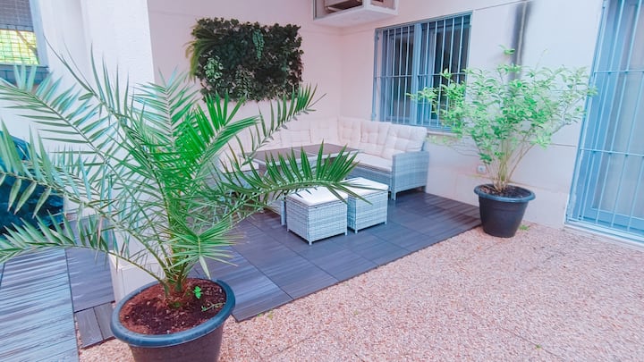 Luxury Apartment Whit Patio In Royal Palace Madrid - Estación de Madrid-Chamartín-Clara Campoamor
