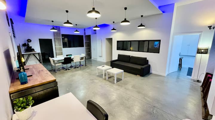 Gîte Du Dolaizon - Loft Rdc - 100 M2 - 2 Chambres - Le Puy