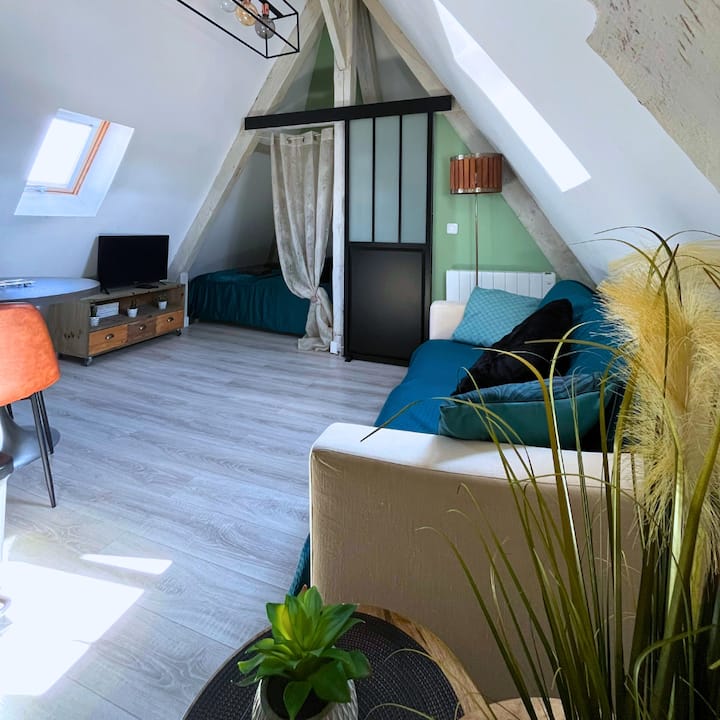 Le Perchoir – Studio Mansardé • Centre-ville - Saint-Quentin