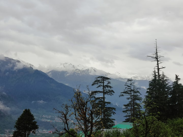 Aanagha - Panoramic Pir Panjal Range - Manali