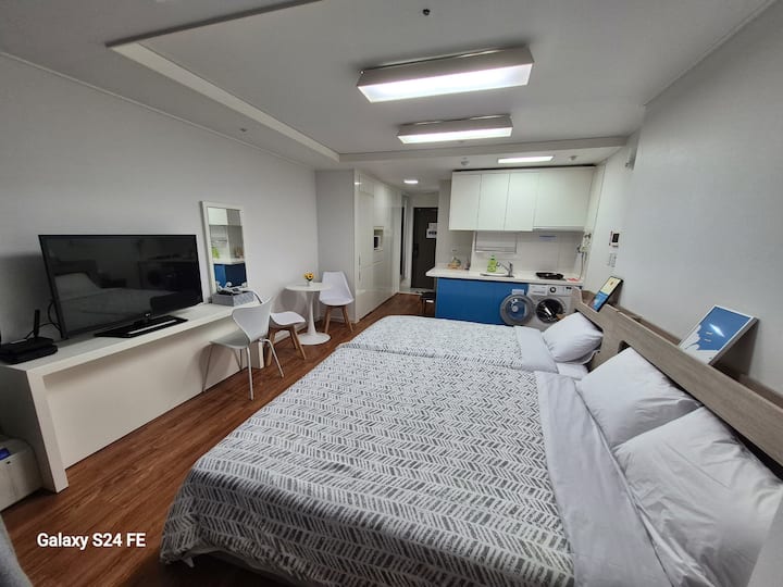 31/해운대바다1분/포근하고 깨끗한숙소/풀옵션/넷플릭스/주차무료/짐보관가능 - South Korea