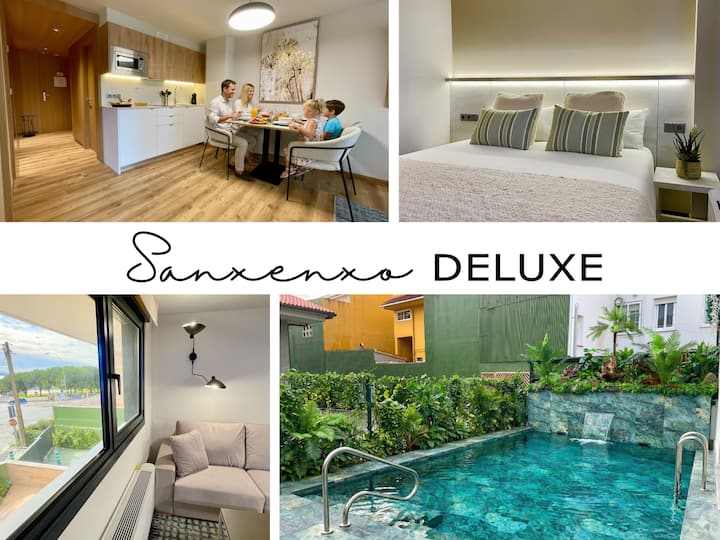 Sanxenxo Deluxe 2 Dormitorios Vista Al Mar - Portonovo