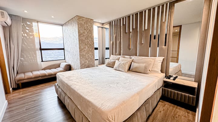 Sofisticado Apto En El Poblado/ac/view/3br/parking - Medellín