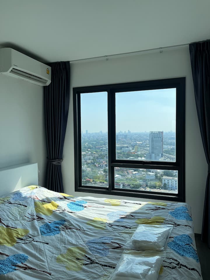 #1 1br Rama9-huamak Free Wi-fi, Pool, Gym & View - Bang Kapi District