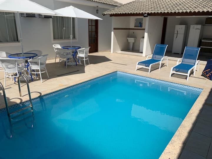 Casa Com Piscina 3 Quartos - Cabo Frio