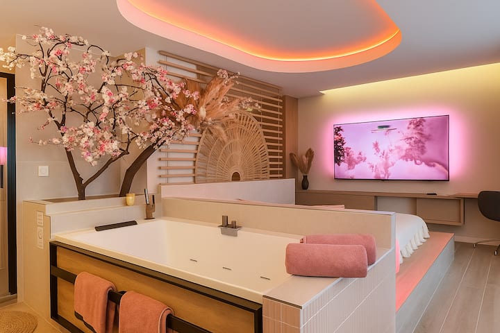 Sakura Suite Hyper Centre Jaccuzzi Balcon Clim - Lyon