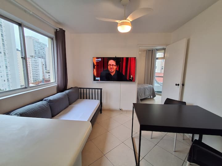 Honesto Apartamento Próximo Av Paulista E Garagem - Pinheiros