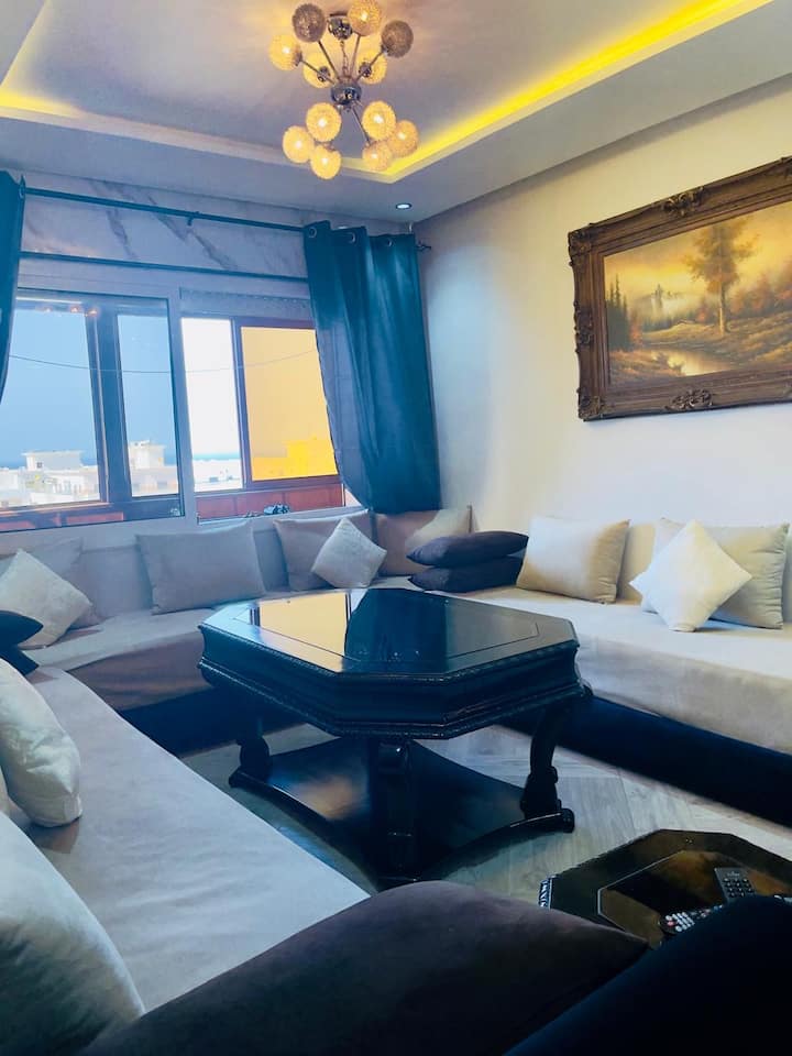 Bel Appartement Vu Sur Mer - Tangier