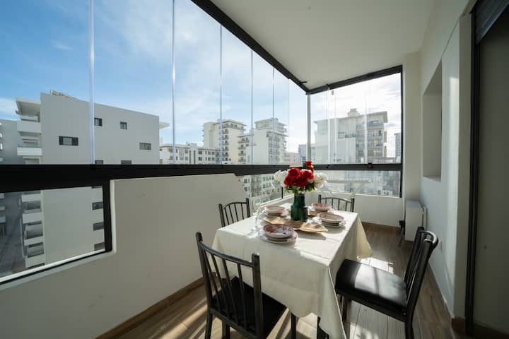 Magnifique 2 Chambres, Vue Panoramique Et Piscine - Casablanca