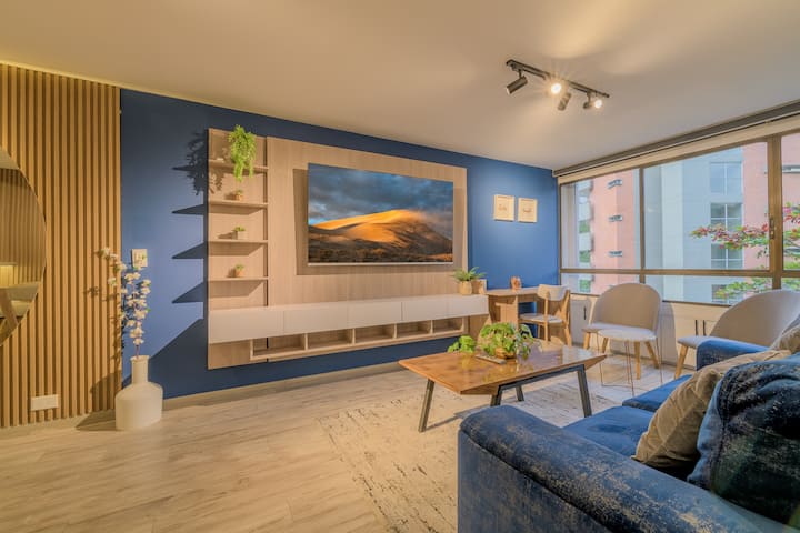 2 Bdrs Provenza Unit With Ac, Noise-free Nights - Medellín