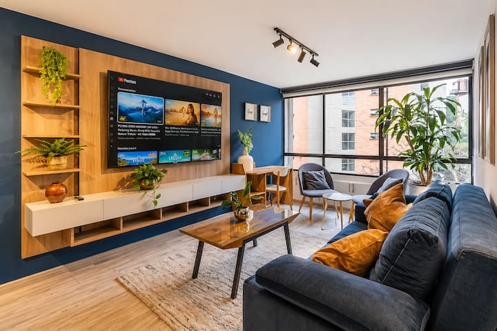 2 Bdr Provenza Unit | Wifi + Ac | Best Location - Medellín