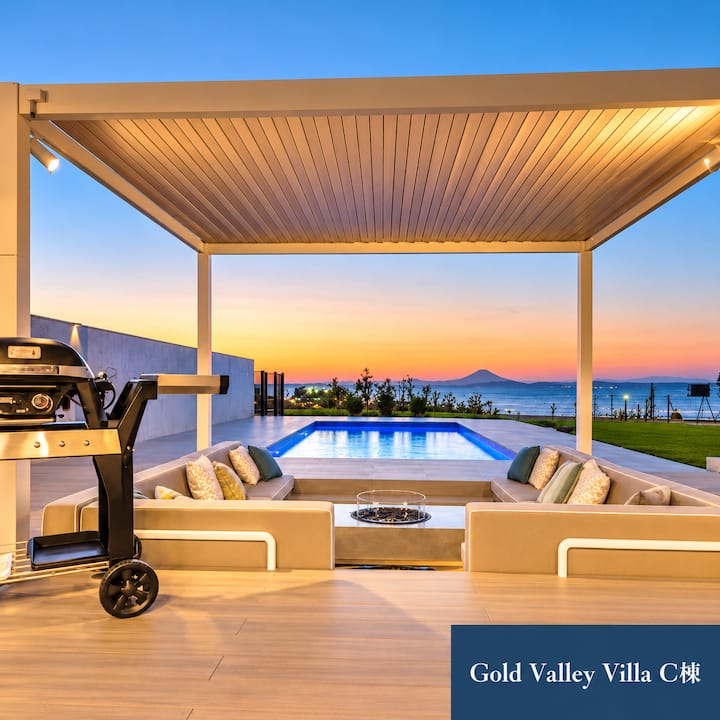 C Building・ Villa With Sauna, Pool & Fire Pit - Futtsu