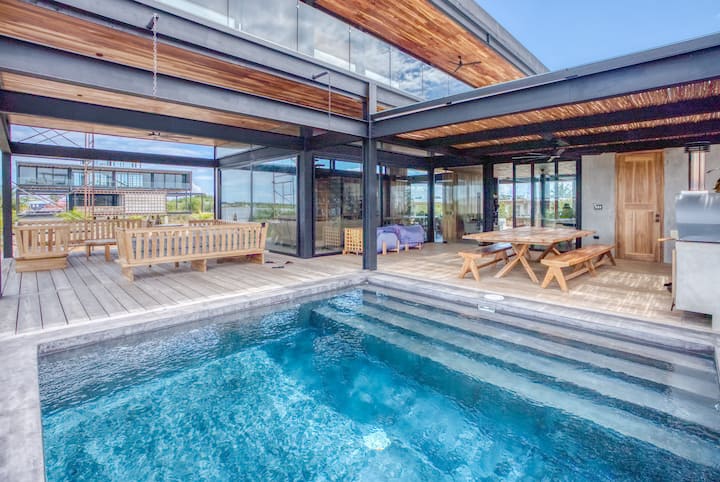 Tropical Modern Luxury- 4br Villa With Pool - Placencia