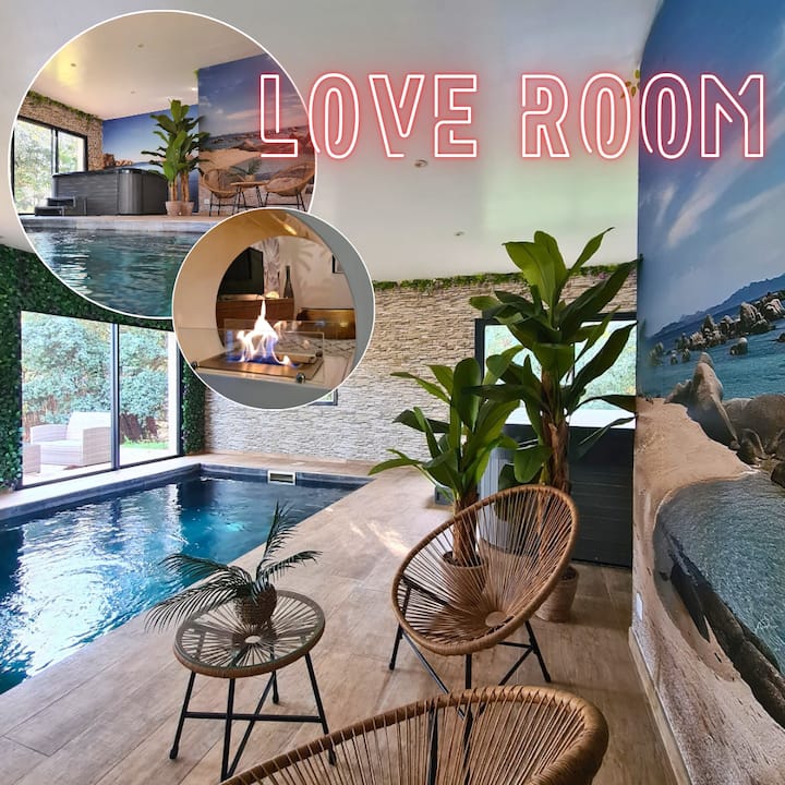 Villa Pour 2 Avec Piscine Intérieure Et Jacuzzi - Lauris