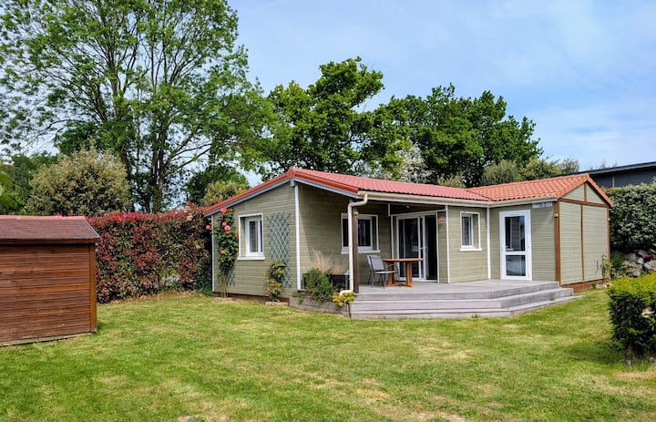 Hébergement Chalet  Camping 5* Avec Parc Aquatique - Manche