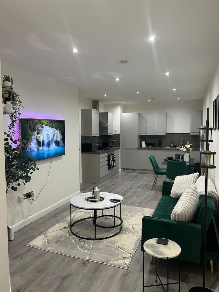 The Luxury Emerald Suite | 1-bed | Citycentre - Leicester