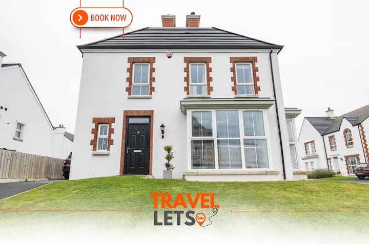 Spacious 4br (Contractors Welcome-parking-wifi) - Portaferry