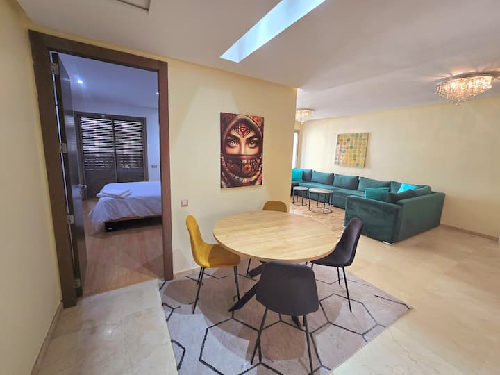 Résidence Chic Et Sécurisé & Piscine - 3 Chambres - Fez