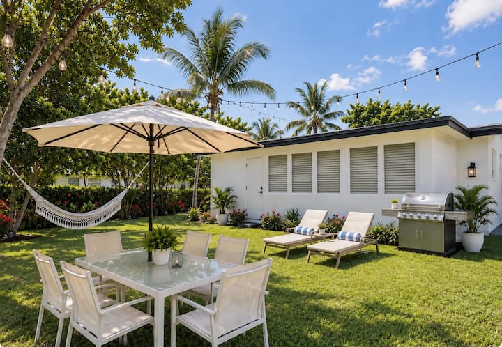 Beach 5 Min | Yard + Bbq | Pets | Golf + Fun |1220 - Pompano Beach, FL