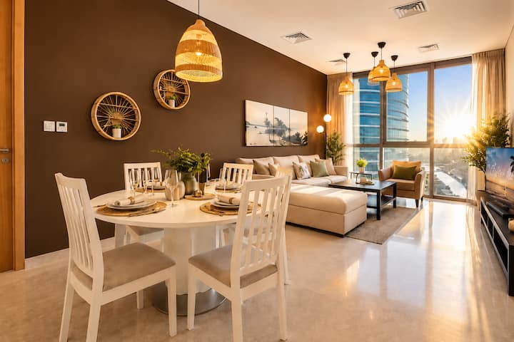 Mega Place Viewing Sea And Golf, 2 Br In Pearl - Catar