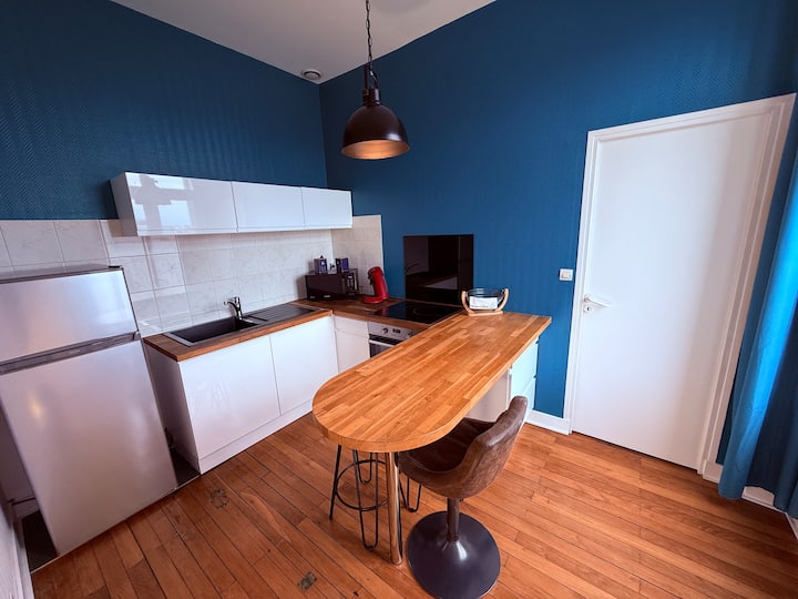 Rdc Proche Gare – Studio - Cosy, Wi-fi & Tv - Nevers