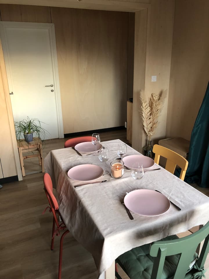 Charmante Maison En Bois Près De La Mer - Cléder