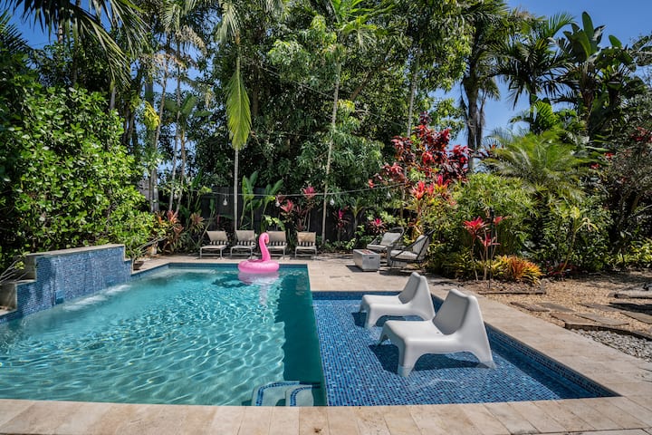 Private Tropical Oasis - Pool, Bbq, Fam Friendly - The Bahamas