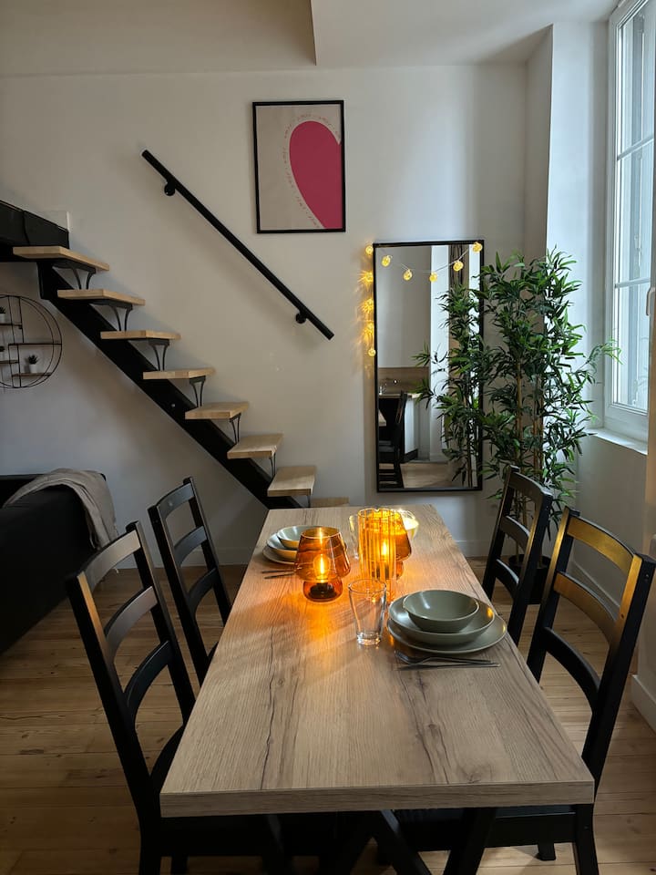 Studio Cosy Au Cœur De Ville, Mezzanine  -203- - Saint-Étienne