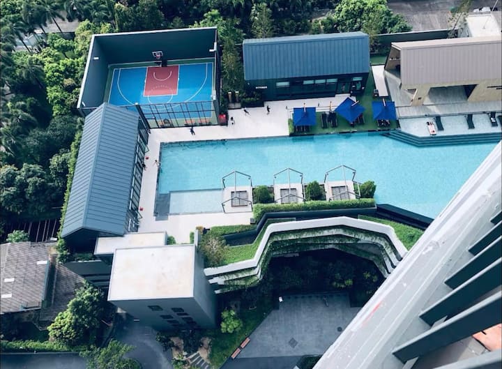 Chapter One Eco 小户型 B 户型  Bangkok 曼谷亚洲公寓设计大奖辉煌街 - Bangkok
