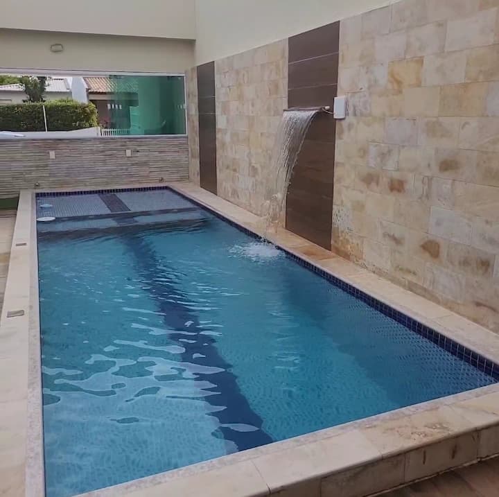 Casa 3/4 Com Piscina Beira-mar - Aracaju