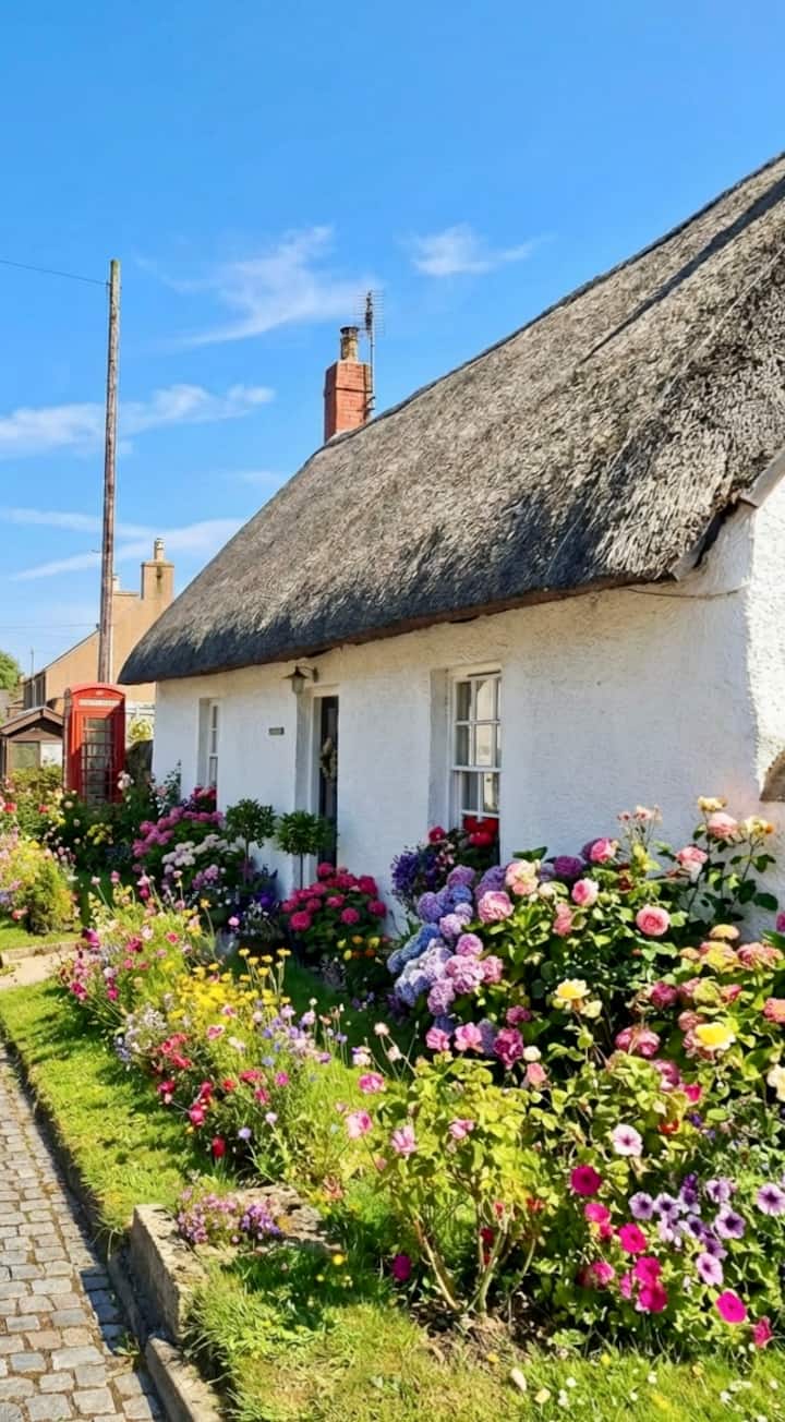 Thatched Cottage On Scottish Northumberland Border - Kelso