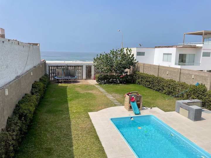 Maravillosa Casa De Playa Frente Al Mar - Pérou
