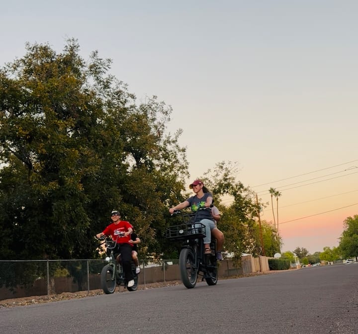 Your Az Home!
E-bikes Included During Your Stay - Glendale, AZ