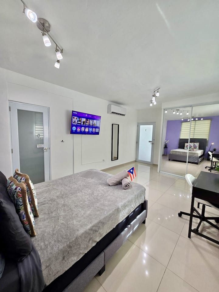 Modern Studio With Wifi, Parking & Generator - San Juan