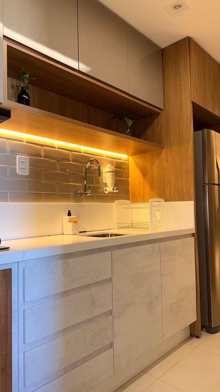Apartamento Luxuoso | Decoração Moderna - Vitória da Conquista