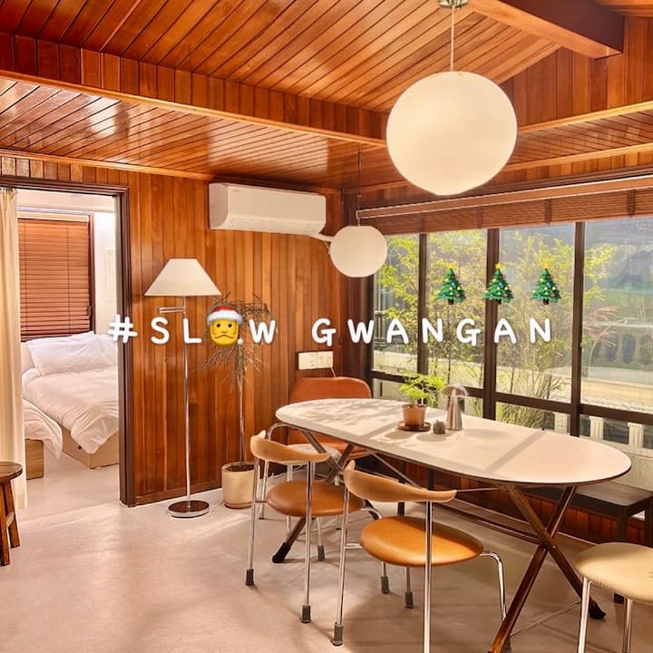 [Slow Gwangan] • Privé, à 1 Minute De La Station - Busan