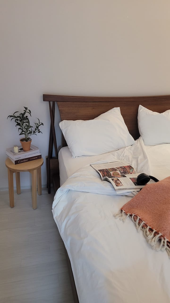 [1월할인]전포#서면# 부산에서의 쉼, 조용한 스테이#2beds#3rooms#무료주차 - Busan