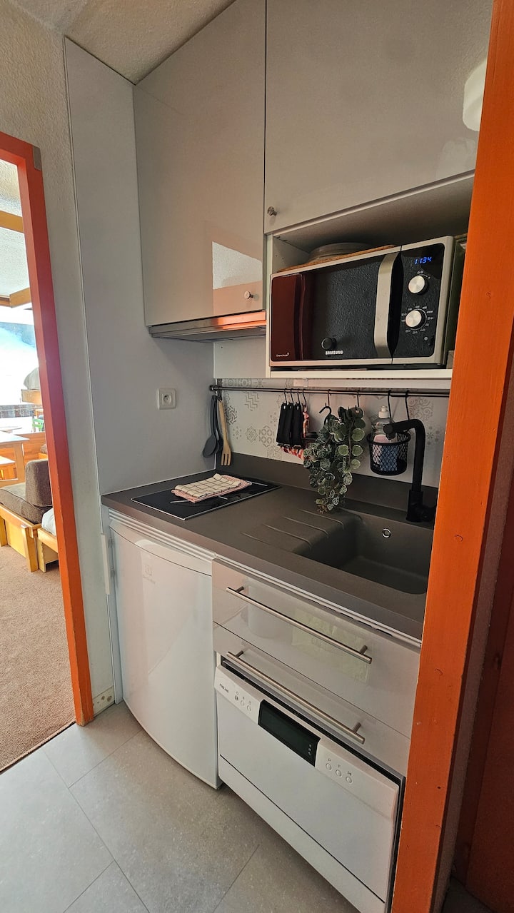 Appt Croisette Les Ménuires 4p Fibre Ski Aux Pieds - Grande Rue