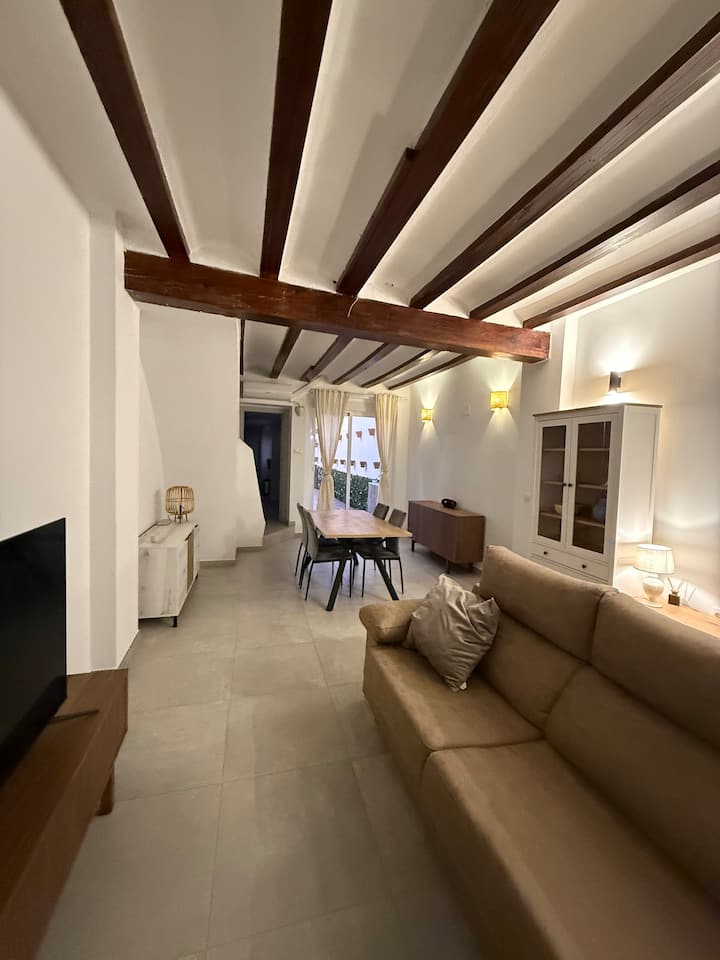Casa Valenciana Renovada Con Patio Andaluz - Cullera