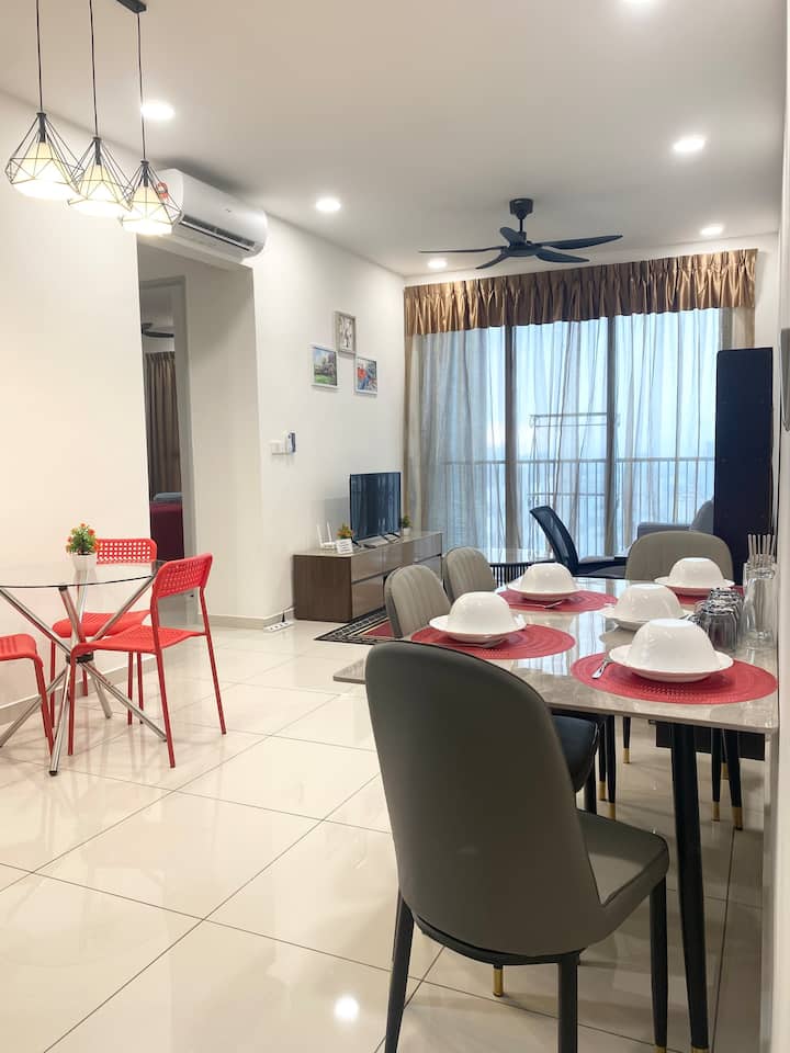 Cozy Kenwingston Platz Kl 2-5pax 2br&2br Klcc View - Setapak