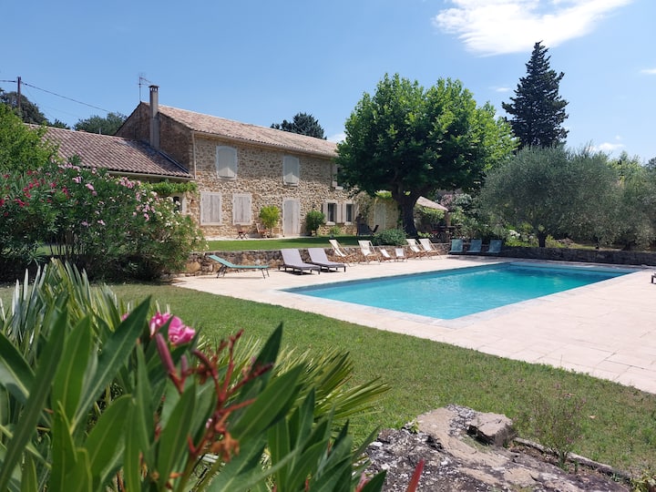 Mas Provençal De Charme, Piscine - Bollène