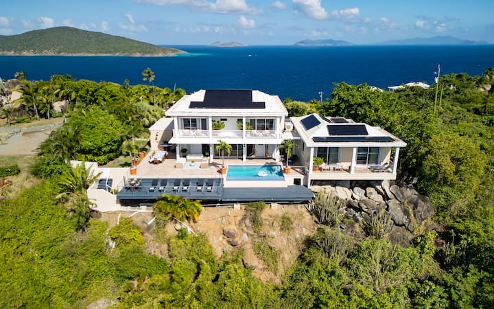 Villa Lucco  - 6 Br Villa With Stunning 360° Views - U.S. Virgin Islands
