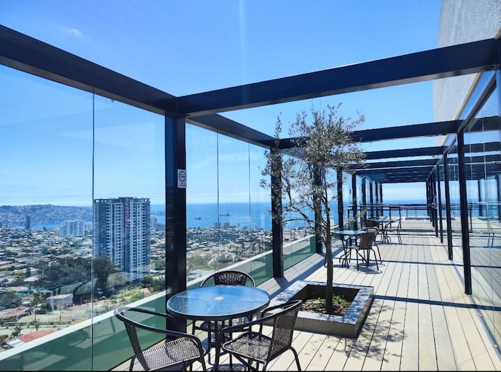 2015, Estudio, Conectividad, Piscina. - Valparaíso