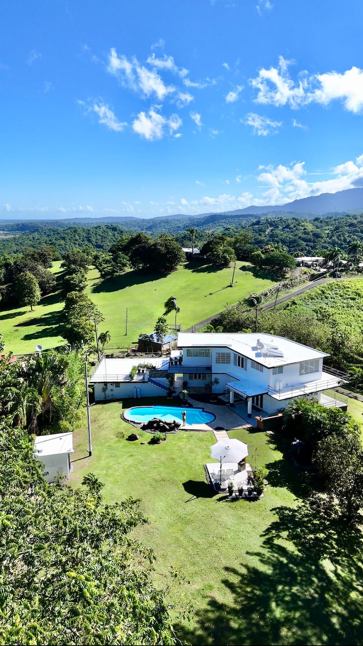 Hacienda W/pool | 18 Min Airport | Ocean+mntn View - Puerto Rico